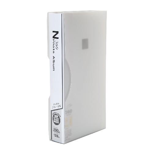 N360フォトアルバム ホワイト VOP-N360WH 万丈 : 30010445 : アルバムとママ雑貨の店オフィス31 - 通販 - Yahoo!ショッピング