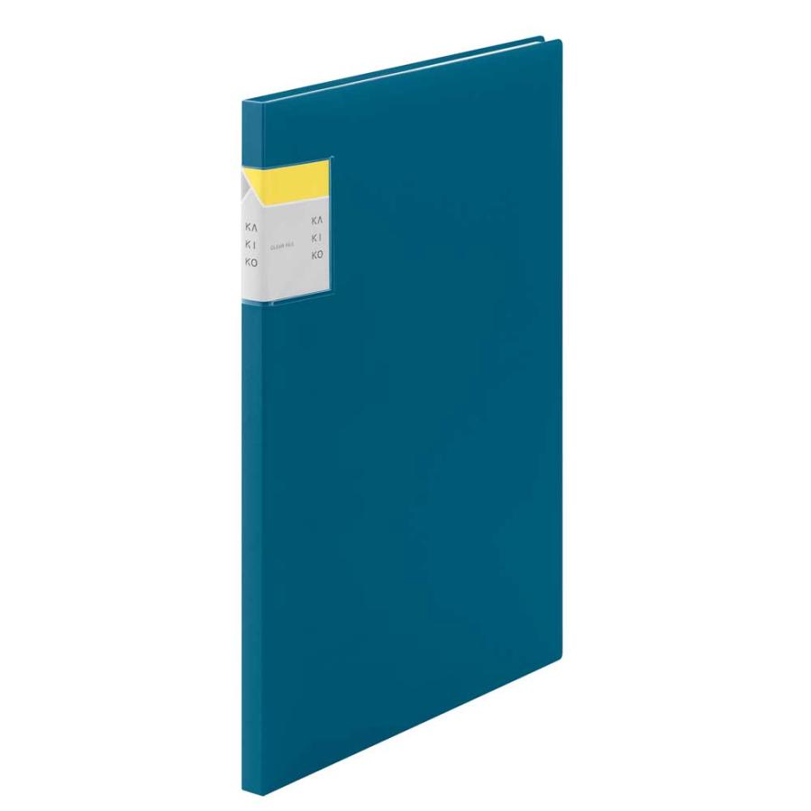 クリアーファイル カキコ ネイビー 8632-NV キングジム : アルバムとママ雑貨の店オフィス31 - 通販 - Yahoo!ショッピング