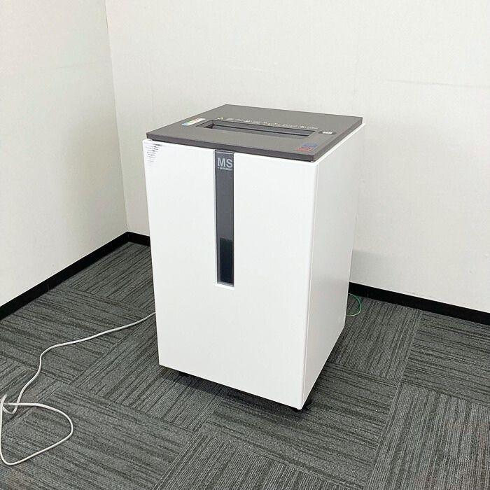 明光商会 MSシュレッダー UD-F55S-L サイズ：W500×D500×H850 質量：97kg ホワイト 2019年製 中古 : OfficeAid福屋 - 通販 - Yahoo!ショッピング