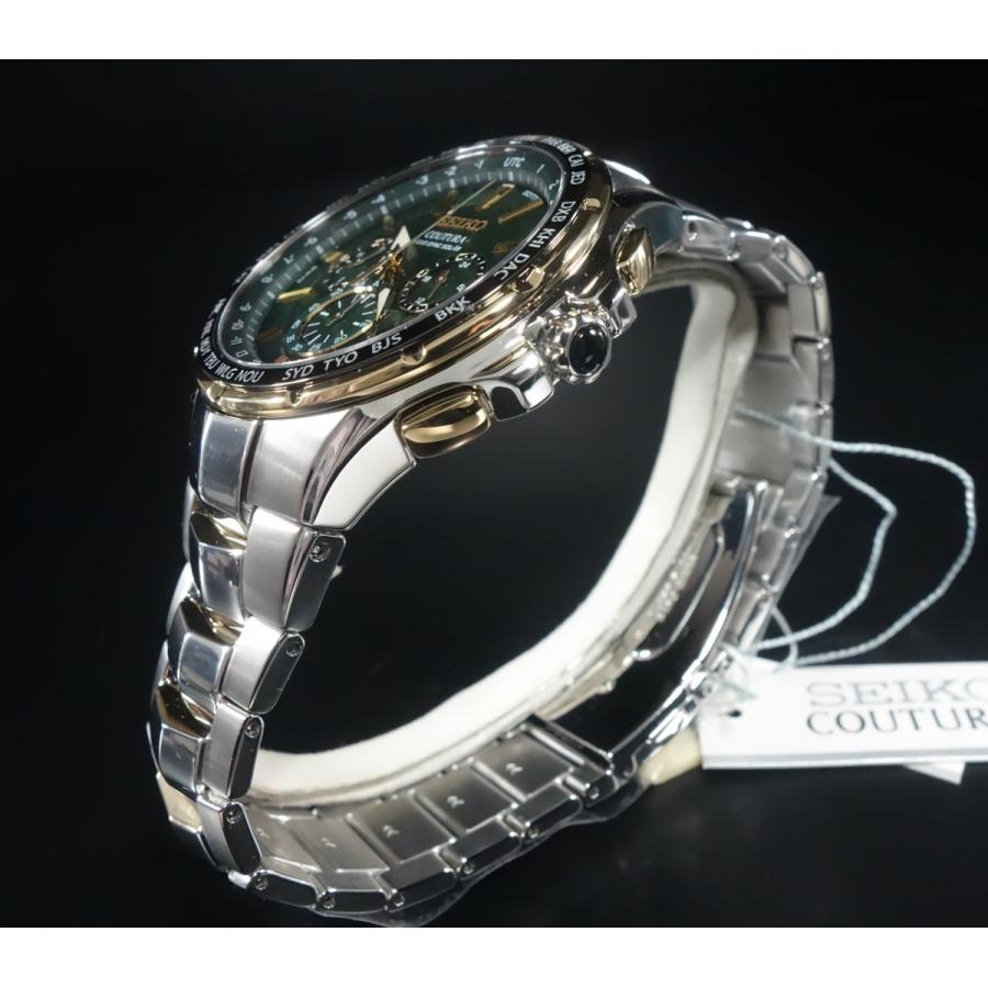 SEIKO Point4倍!即納!2021年最新作!逆輸入セイコー上級コーチュラ「誤差10万年に1秒」 ダークグリーン×ゴールド 電波ソーラー ...