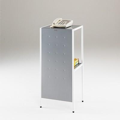 電話台 FAX台 ファックス台 コンパクト オフィス 事務所 スチール シンプル コンパクト HS-YS-239 幅351×奥行300×高さ798mm :HS-YS-239:オフィス家具通販の ...