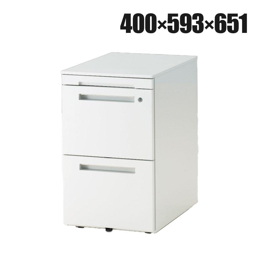 イトーキ ITOKI(イトーキ) CZRデスク ワゴン デスクワゴン A4・2段＋小引出 ペントレイ付 キャスターロック無 シリンダー錠 幅400×奥行593×高さ651mm : オフィス家具 ...