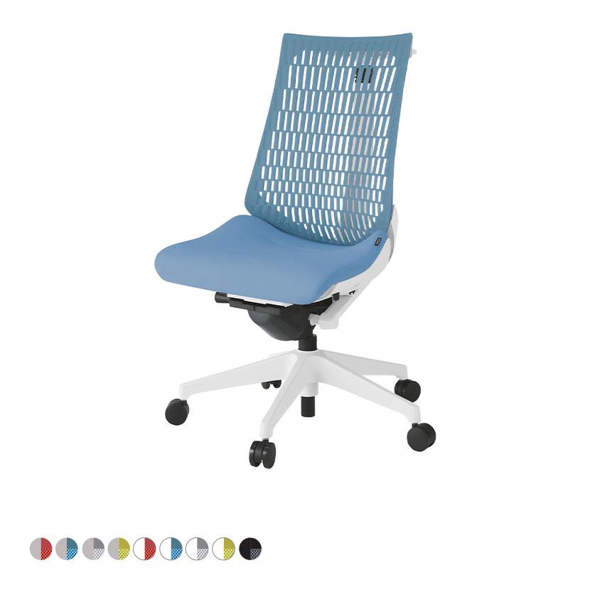 アクト（イトーキ） ITOKI(イトーキ) オフィスチェア アクトチェア エラストマーバック ランバーサポートなし ハンガー付き 肘なし 樹脂脚 布張り KG-440SCH : オフィス家具 ...