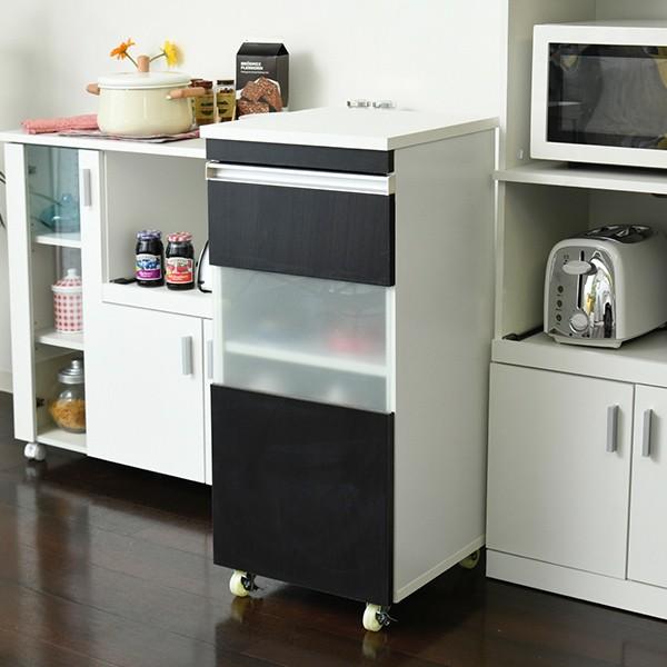 キッチンラック キャビネット スリム キャスター付き ロータイプ 幅400×奥行395×高さ900mm FKC-0005 :JKP-FKC-0005:オフィス家具通販のオフィスコム - 通販 ...