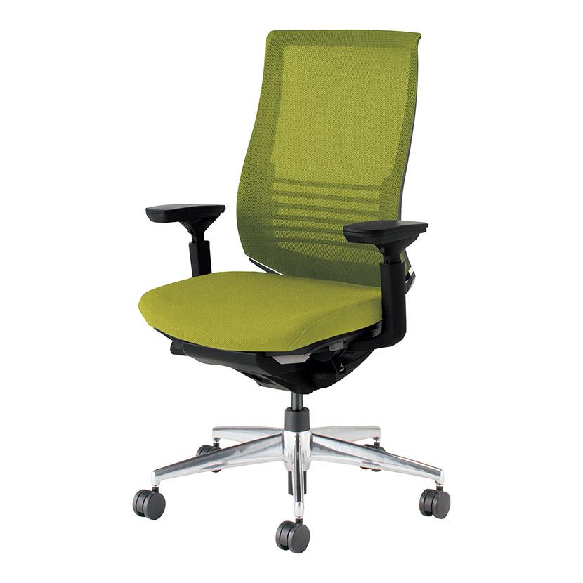 コクヨ ベゼル Bezel ファンクショナル CR-A2833 オフィスチェア 可動肘 アルミ脚 ウレタンキャスター ランバーサポート付き 背メッシュ ブラックフレーム : ky-cr ...