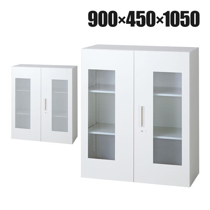 PLUS L6-105AG L6 ガラス両開き保管庫 上置き用 幅900×奥行450×高さ1050mm プラス(PULS) : オフィス家具通販のオフィスコム - 通販 - Yahoo!ショッピング
