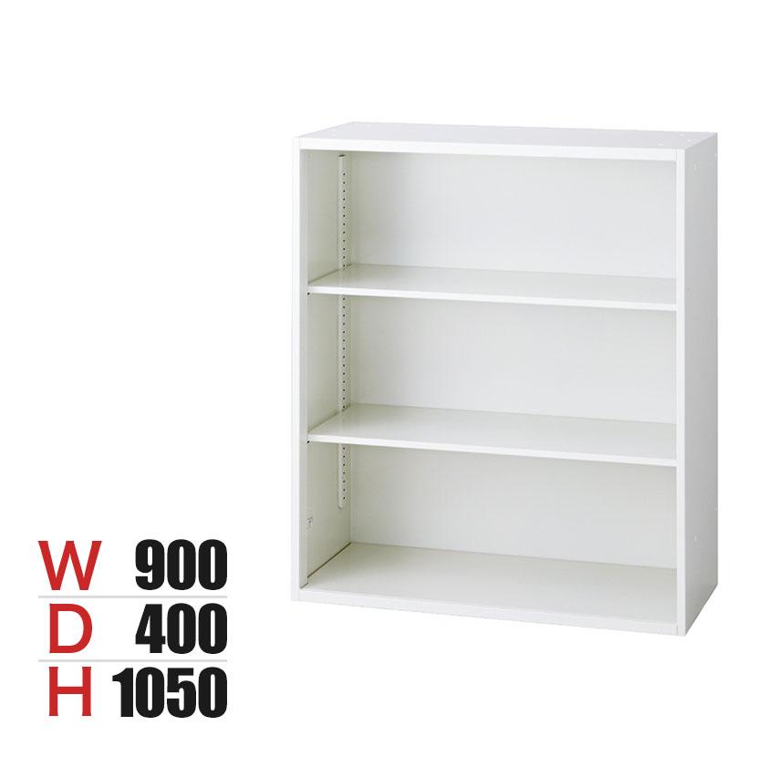 L6-A105E L6 オープン保管庫 上置き・下置き兼用 W4 ホワイト 幅900×奥行400×高さ1050mm プラス(PULS) : pl-l6-a105e : オフィス家具通販の ...