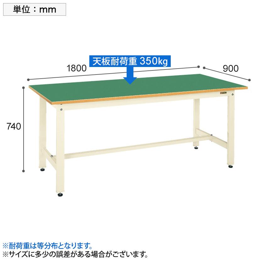 サカエ 軽量作業台 作業机 KKタイプ KK-70FN 幅1800×奥行900×高さ740mm : オフィス家具通販のオフィスコム - 通販 - Yahoo!ショッピング