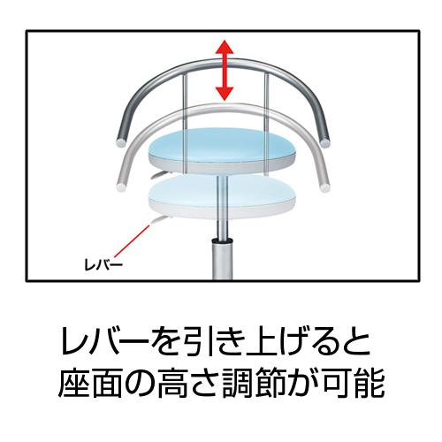 SANWA SUPPLY OAチェア 幅540×奥行540mm SNC-RD1V : オフィス家具通販のオフィスコム - 通販 - Yahoo!ショッピング
