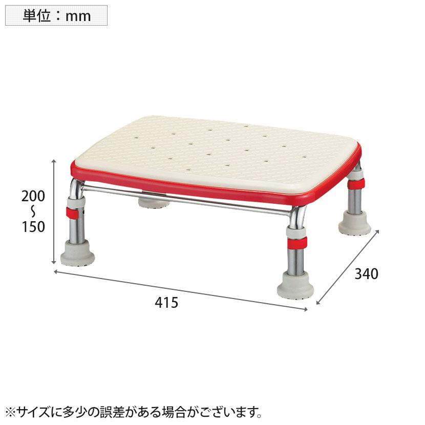 ウェルファン ステンレス製浴槽台R ソフト/15-20 介護用品 入浴 踏み台 風呂椅子 風呂いす :WF-401237-10540:オフィス ...