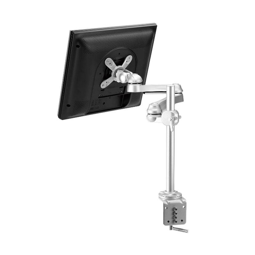 MODERNSOLID モダンソリッド モニターアーム 水平多関節アーム エルゴノミクス 高耐久 クランプ固定 モニター1画面モデル VESAマウント脱着タイプ LA-51SC-1Q ...