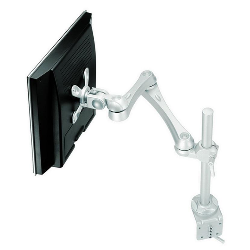 MODERNSOLID モダンソリッド モニターアーム 水平多関節アーム エルゴノミクス 高耐久 クランプ固定 モニター1画面モデル VESAマウント脱着タイプ LA-51SC-1Q ...