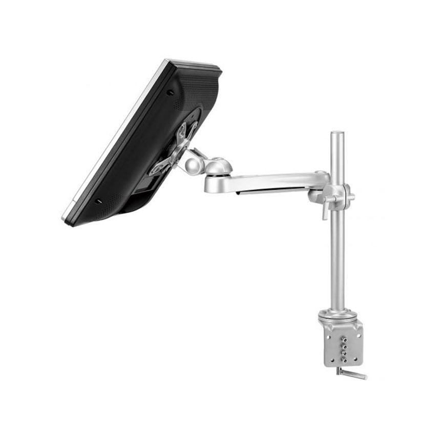 MODERNSOLID モダンソリッド モニターアーム 水平多関節アーム エルゴノミクス 高耐久 クランプ固定 モニター1画面モデル VESAマウント脱着タイプ LA-51SC-2Q ...