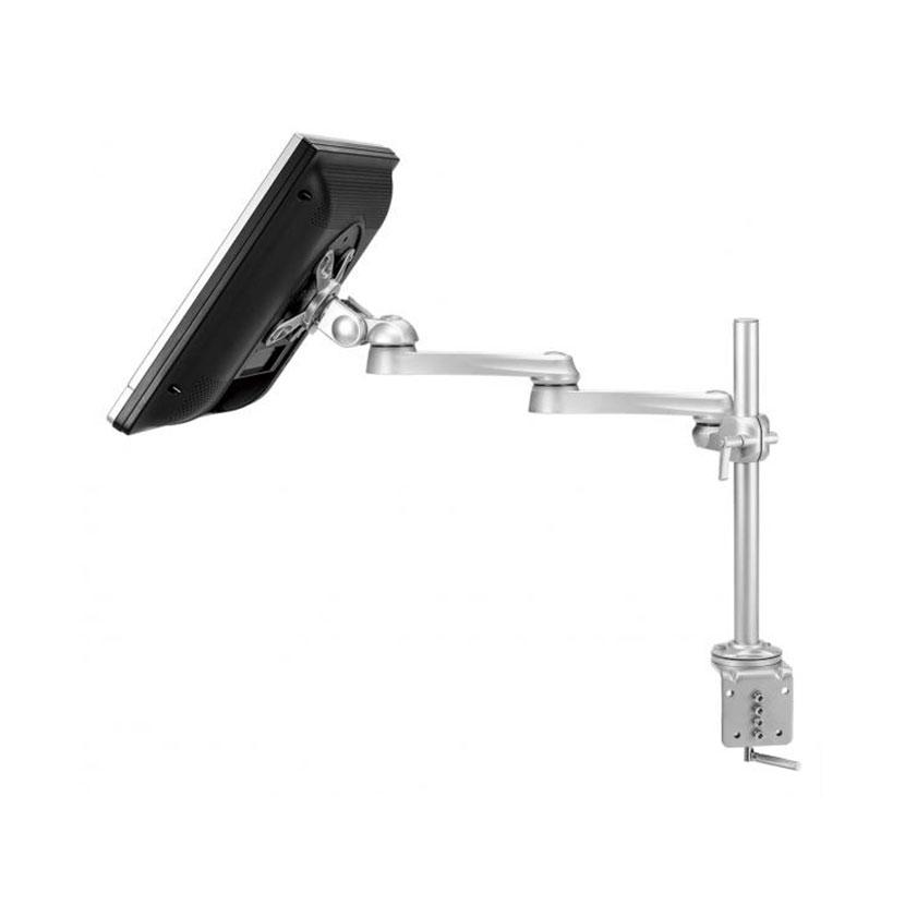 MODERNSOLID モダンソリッド モニターアーム 水平多関節アーム エルゴノミクス 高耐久 クランプ固定 モニター1画面モデル VESAマウント脱着タイプ LA-51SC-4Q ...