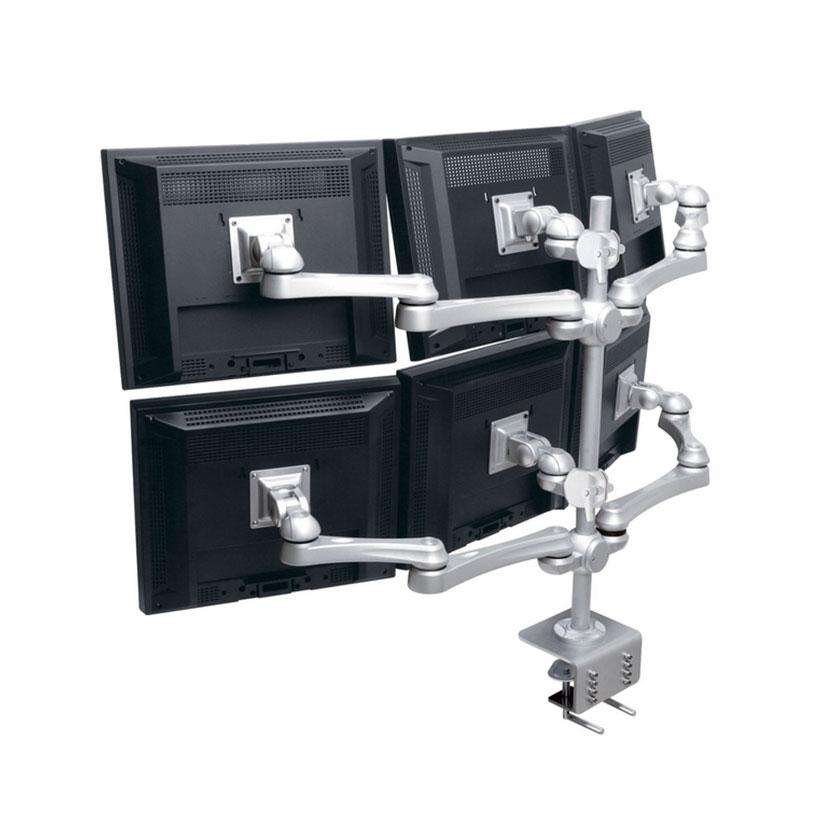 MODERNSOLID モダンソリッド モニターアーム 水平多関節アーム エルゴノミクス 高耐久 クランプ固定 2段3列 6画面 LA-518-5 : オフィス家具通販のオフィスコム - 通販 ...