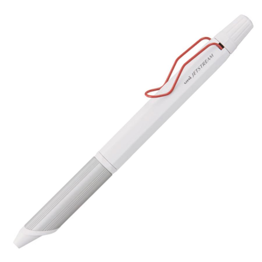 ジェットストリーム 三菱鉛筆 油性ボールペン エッジ3 0.28mm 3色ボールペン ホワイトレッド SXE3250328w15 uni JETSTREAM EDGE SXE3-2503-28 ...