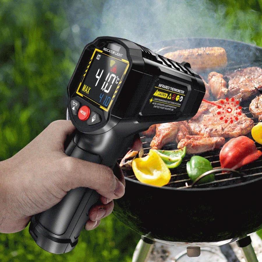 ANENG TH203 非接触 赤外線温度計 -50℃〜600℃ 高精度 レーザー温度ガン 爆買 : Office-K - 通販 ...