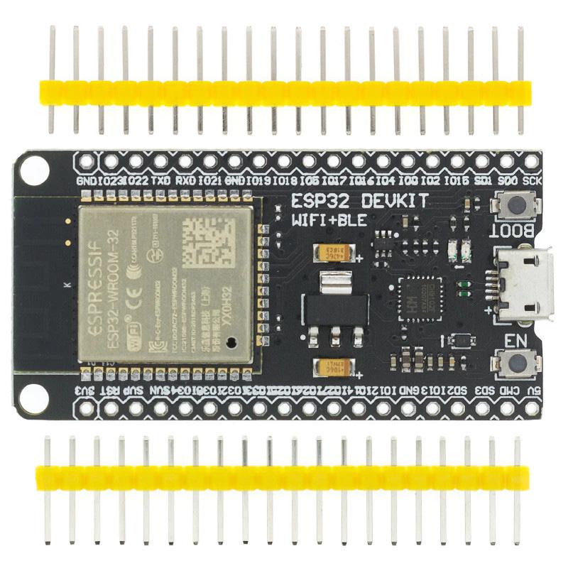 ESP32 開発ボード 技適取得済 Wi-Fi BLE ESP-WROOM-32 デュアルコア マイコン MicroUSB raspbarry pi pico arduino : Office ...
