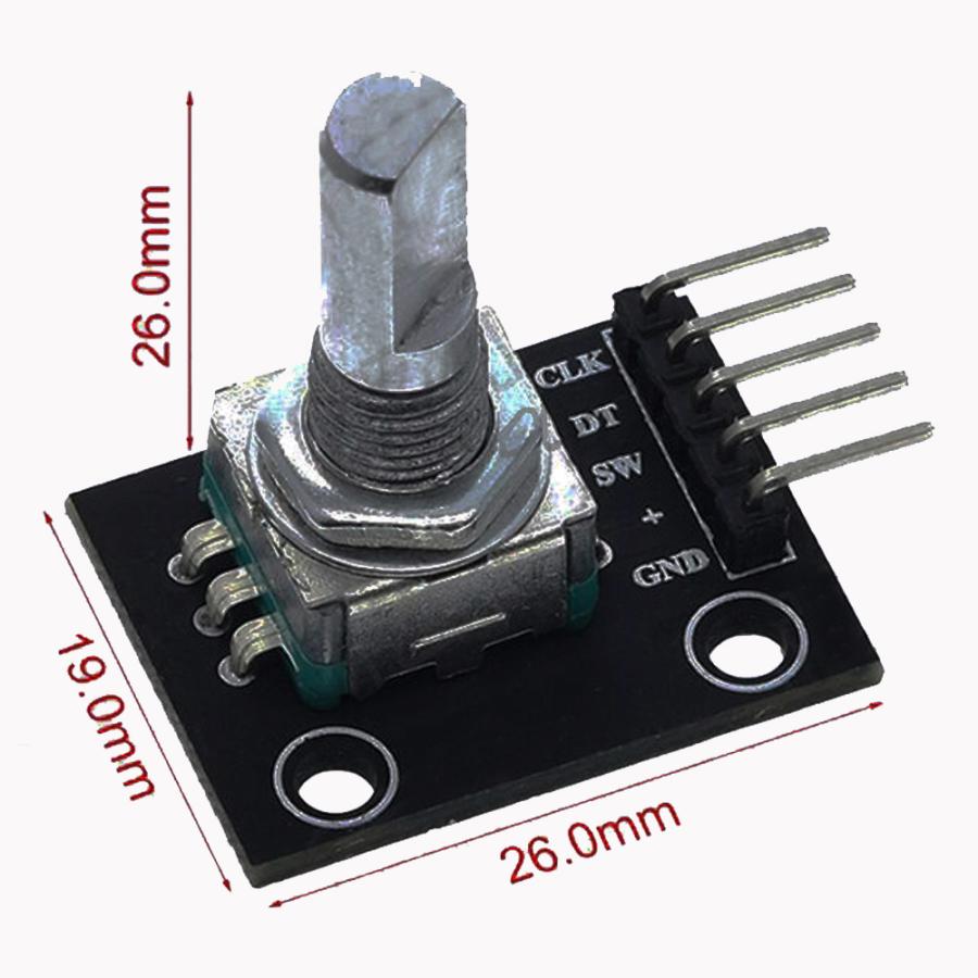 ロータリーエンコーダー KY040 Arduino raspberry pi pico マイコン : Office-K - 通販 ...