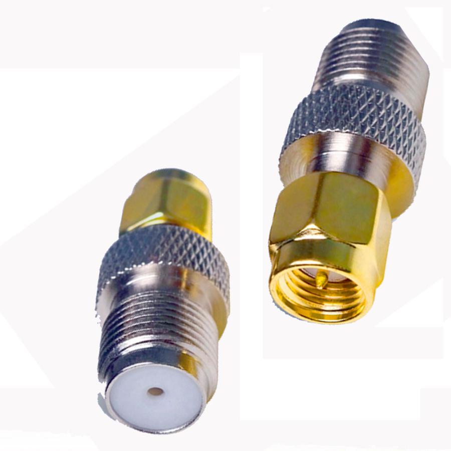 SMAP-FJ SMAオス F型メス 同軸変換コネクター 同軸コネクタ 変換コネクタ 変換アダプタ NANO-VNA : Office-K - 通販 - Yahoo!ショッピング