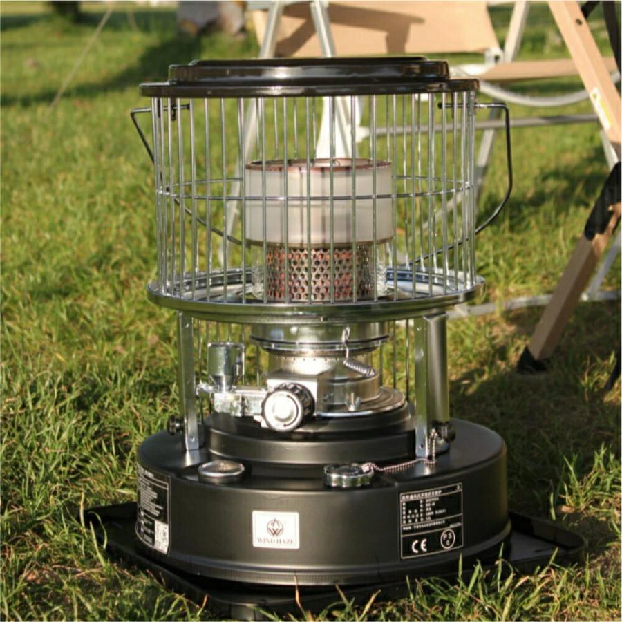 【2024新型★防寒対策】石油ストーブ 小型 キャンプ 灯油ストーブ 対流型石油ストーブ アウトドア 暖房器具 持ち運び便利 暖房器具 省エネ タンク容量 4.5L/6L ...