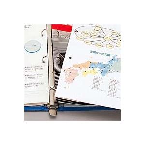 LIHIT LAB.＜リヒトラブ＞リングファイル＜テコロック式＞827 A4S 藍色 F827-2 : オフィスランドYahoo!店 - 通販 - Yahoo!ショッピング