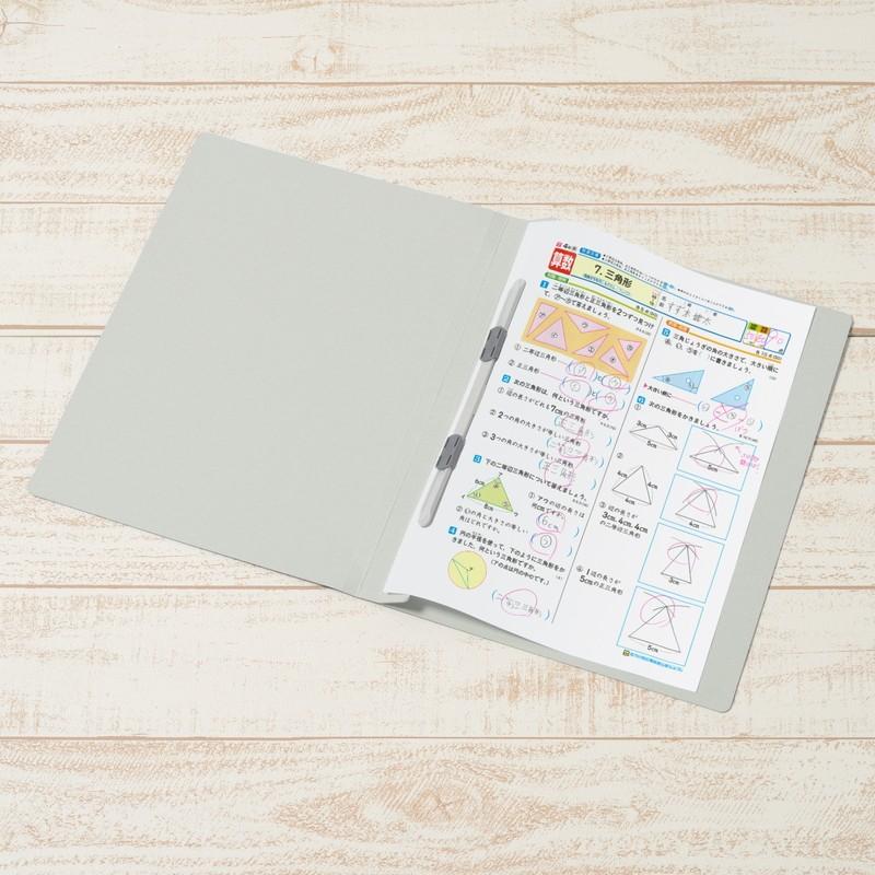 PLUS プラス(PLUS) 年組氏名フラットファイル A4S グレー NO.021GA 79-279*10 10冊パック : オフィスランド ...