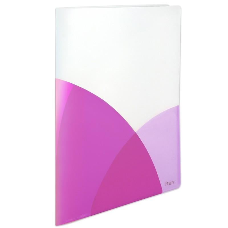 PLUS プラス(PLUS) スリムホルダーファイル A4 4ポケット Pasty パスティ FC-860SHF ラズベリーピンク 98-862 : オフィスランドYahoo!店 - 通販 ...