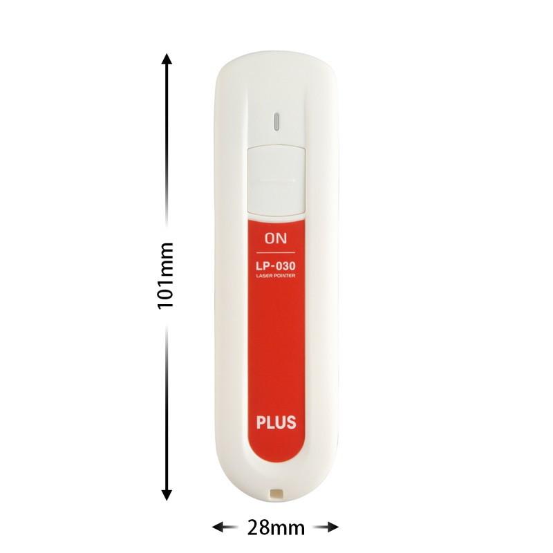 PLUS プラス (PLUS) レーザーポインター 小型 軽量 赤色光 LP-030 28-106 : オフィスランドYahoo!店 - 通販 - Yahoo!ショッピング