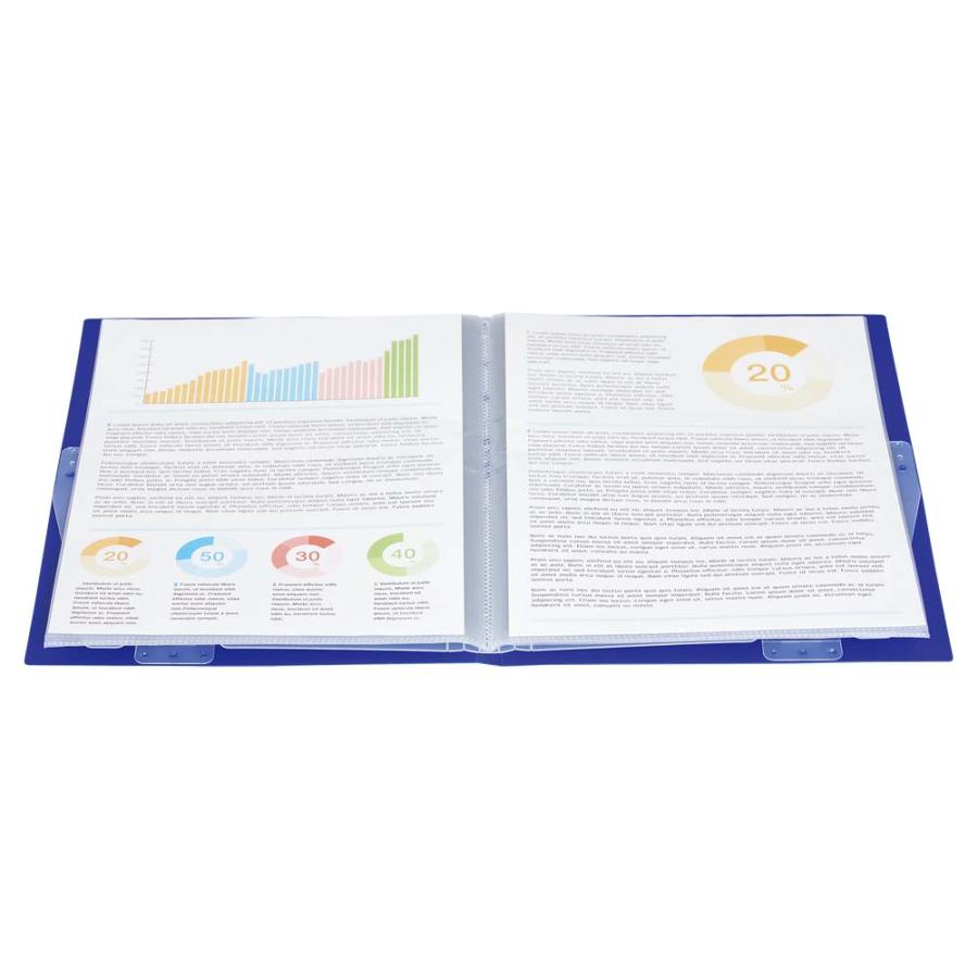 LIHIT LAB. リヒトラブ LIHITLAB クリヤーブック＜スタンド式＞A4 ポケット10枚 ネイビー N6002-11 : オフィスランドYahoo!店 - 通販 - Yahoo ...