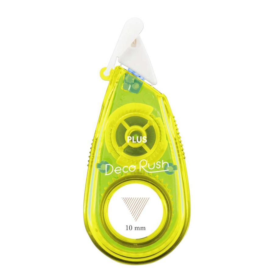 PLUS プラス デコレーションテープ デコラッシュ 太幅 10mm サンカク DC-080-9 51-912 51912 : オフィスランドYahoo!店 - 通販 - Yahoo!ショッピング