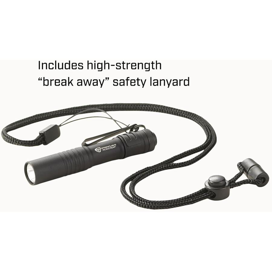 STREAMLIGHT LEDライト マイクロストリーム 乾電池入 ストラップ付属 ブラック 66318 : 9158 : 輸入雑貨シリウス - 通販 - Yahoo!ショッピング