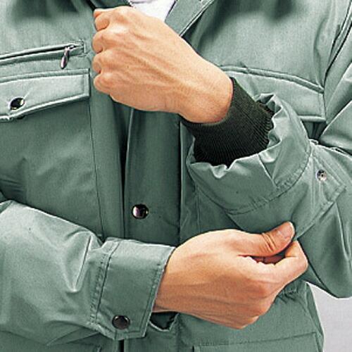 『代引不可』防寒コート（フード付） EL アーミーグリーン 9500『送料無料（一部地域除く）』 代引不可』防寒コート（フード付） 5L アーミーグリーン 9500『法人宛