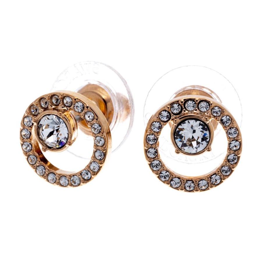 SWAROVSKI スワロフスキー レディース ビアス 5199827 ゴールド サークル クリスタル ポイント利用 : オフプライス ヤフー ...