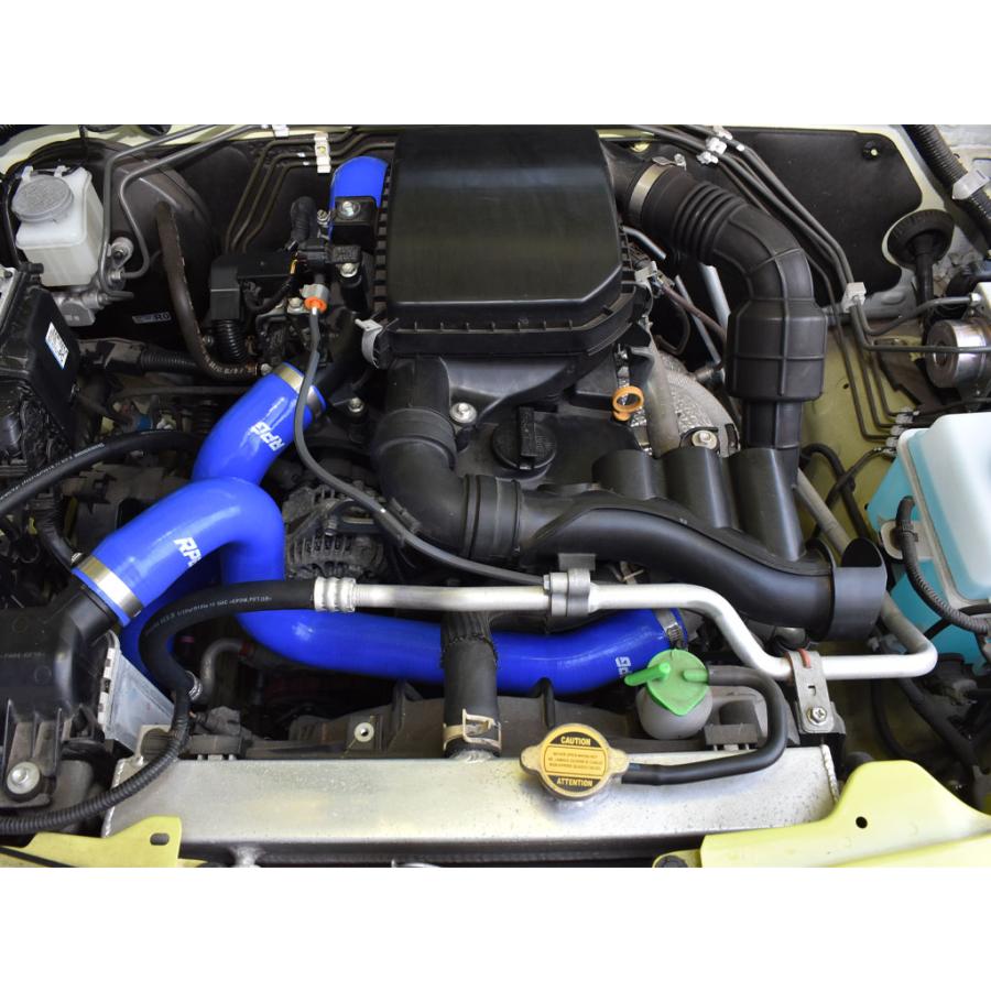 ジムニー JB64W 5層シリコンインテークホース 3本セット 青 : offroad shopping - 通販 - Yahoo!ショッピング