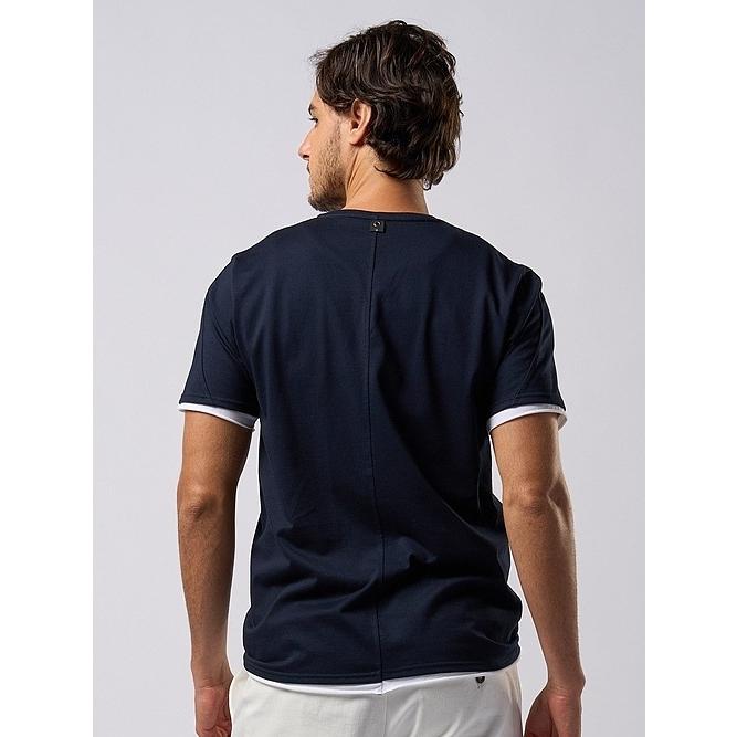 wjk wjk・ダブルジェイケイ/cool touch V-neck S/S/navy : OFFSIDE - 通販 - Yahoo!ショッピング