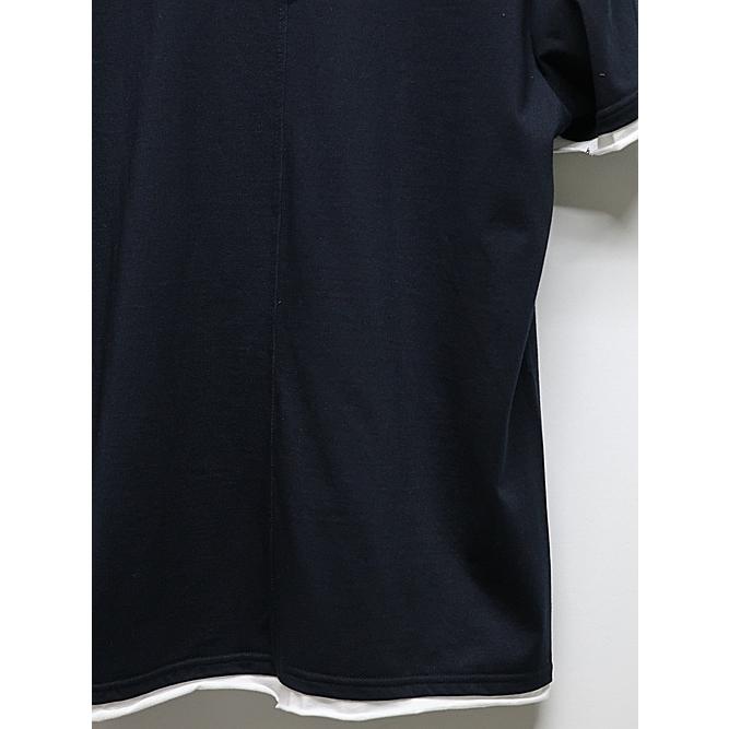 wjk wjk・ダブルジェイケイ/cool touch V-neck S/S/navy : OFFSIDE - 通販 - Yahoo!ショッピング