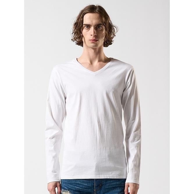 wjk (予約品）8〜9月入荷予定/wjk・ダブルジェイケイ/basic V-neck L/S/white : OFFSIDE - 通販 - Yahoo!ショッピング