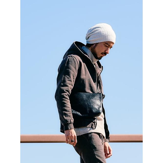 wjk (予約品）5〜6月入荷予定/wjk・ダブルジェイケイ/KOBE LEATHER sacoche/black : OFFSIDE - 通販 - Yahoo!ショッピング