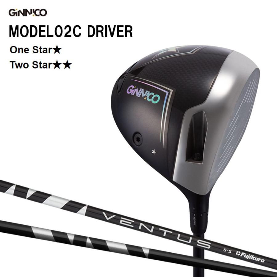 GINNICO イオンスポーツ ジニコ モデル02C ドライバー ワンスター／ツースター ヴェンタス ブラック model02C VeloCore カスタムクラブ : OGAWAGOLF ...