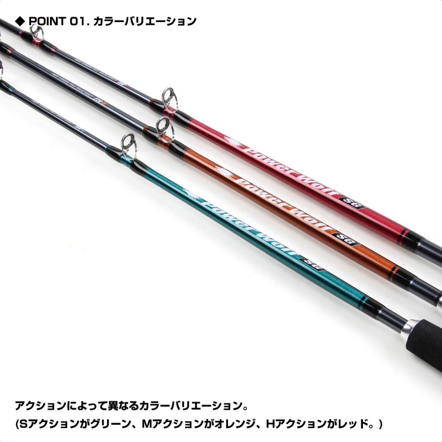 OGK(オージーケー) PWS19M パワーウルフSG 190M 大阪漁具 (OGK) パワーウルフSG 190M (PWS19M) : 釣具問屋 - 通販