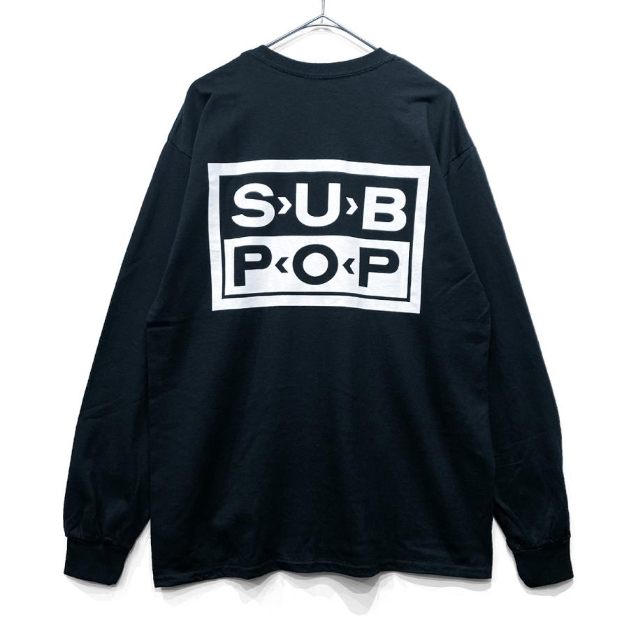 SUB POP 「LOSER 」 サブポップ SUBPOP オルタナ ロック グランジ バンド Tシャツ 長袖 ポケット ロンT【GILDAN ...