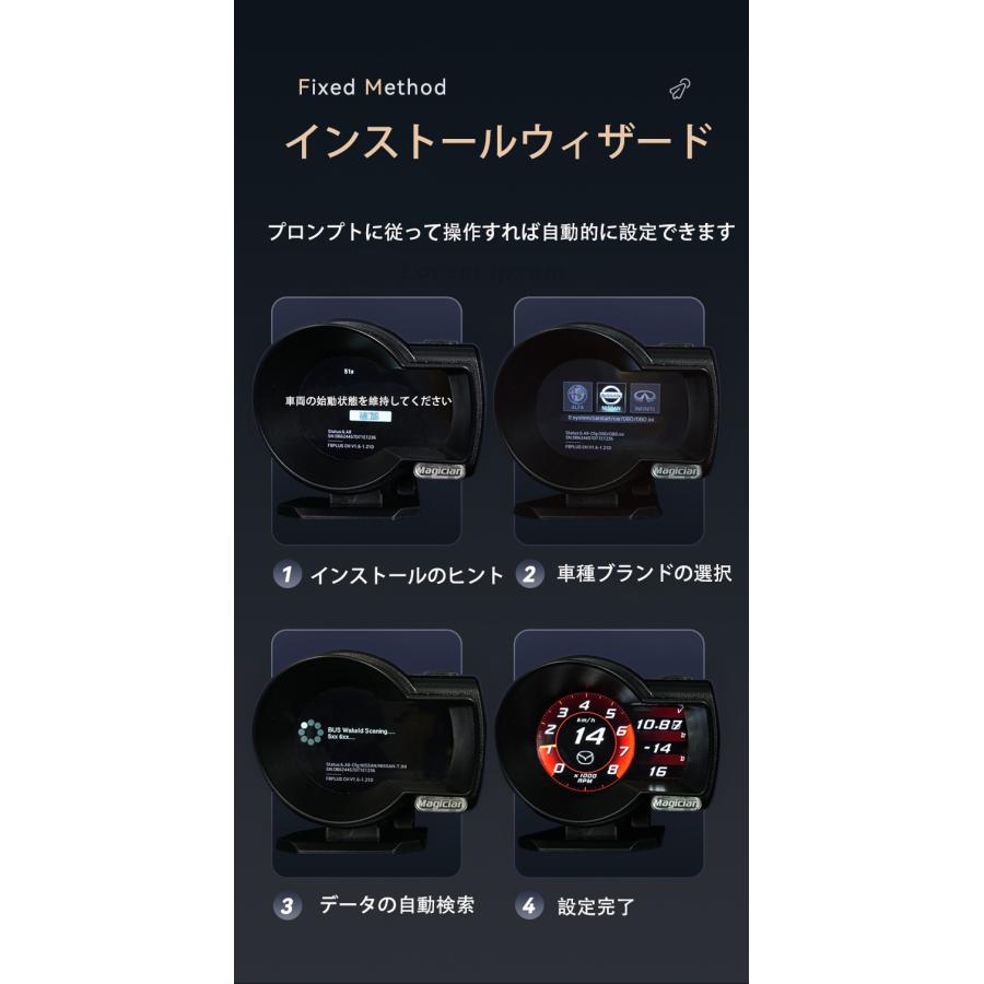 マジシャン スピードメーター 最先端 正規品 MAGICIAN OBD2 多 マジシャン スピードメーター 最先端 正規品 MAGICIAN OBD2 多