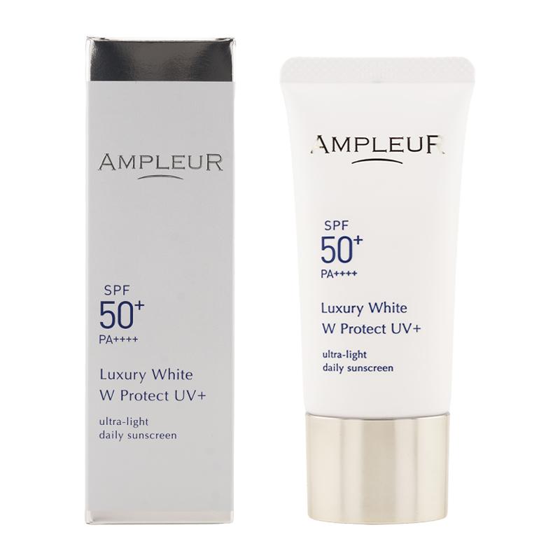 AMPLEUR アンプルール ラグジュアリーホワイト WプロテクトUVプラス 30g SPF50+/PA++++ 乾燥 紫外線 [ギフトラッピング対応] : ダイキヤフー店 - 通販 ...