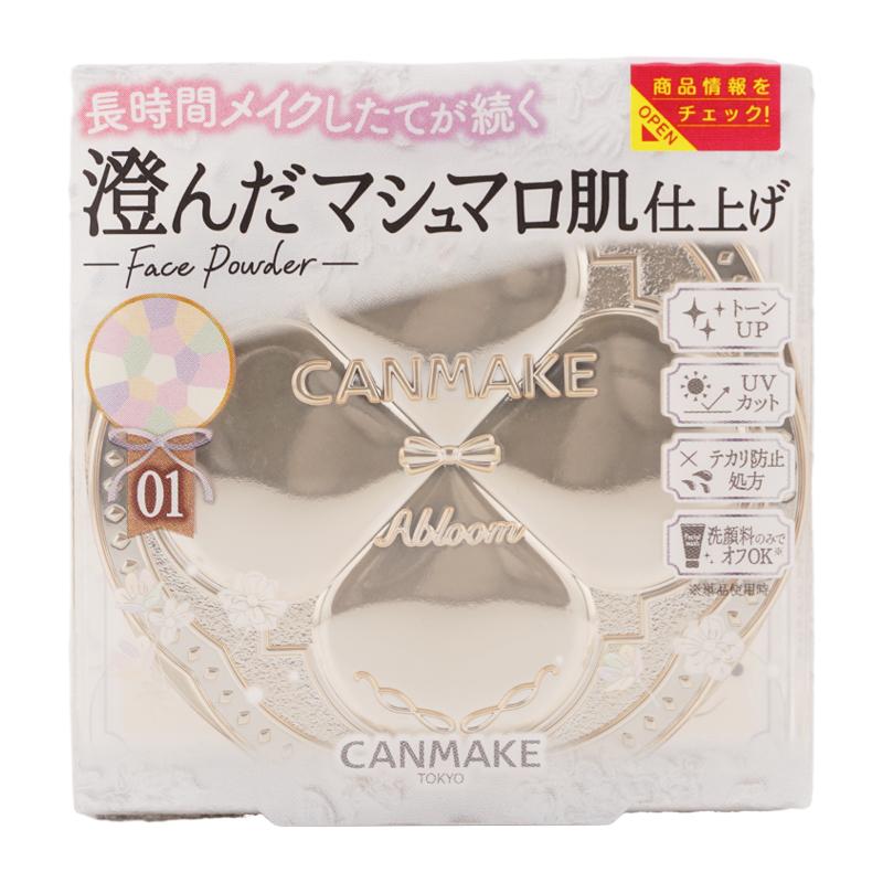 CANMAKE キャンメイク マシュマロフィニッシュパウダー Abloom 01ディアレストブーケ SPF19・PA＋＋ くすみ補正 トーンアップ [ギフトラッピング対応] : ダイキヤフー店 ...