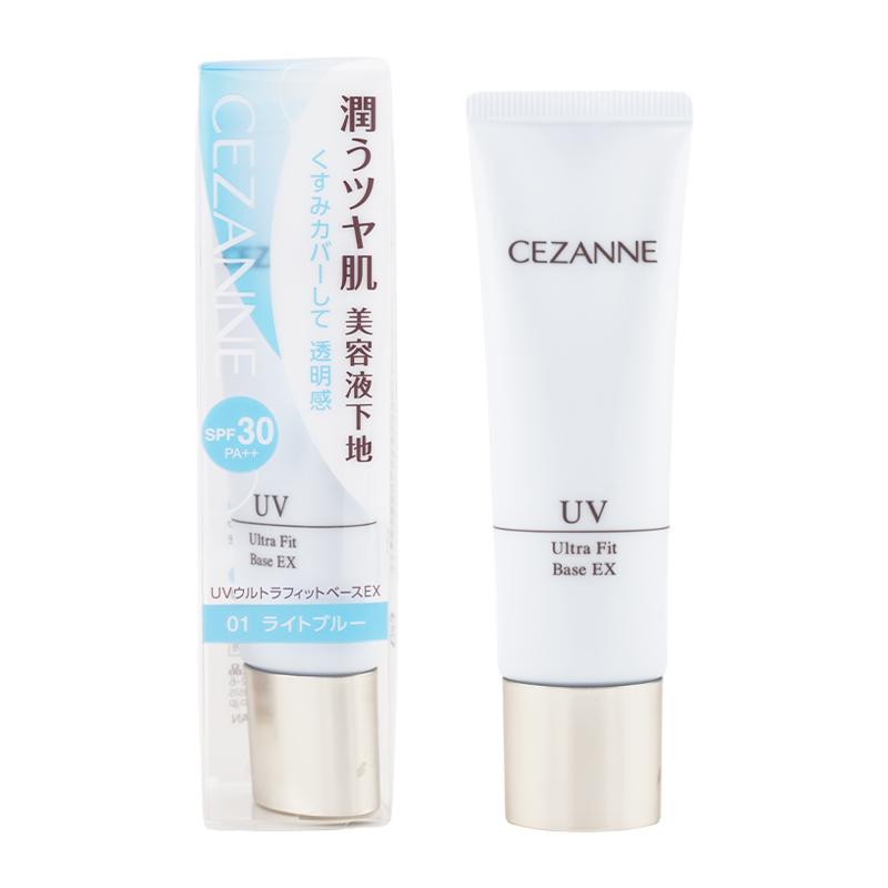 CEZANNE セザンヌ UVウルトラフィットベースEX SPF30 PA++ 01 ライトブルー 30g ベースメイク 化粧下地 UVカット 日焼け止め[ギフトラッピング対応] : ダイキ ...