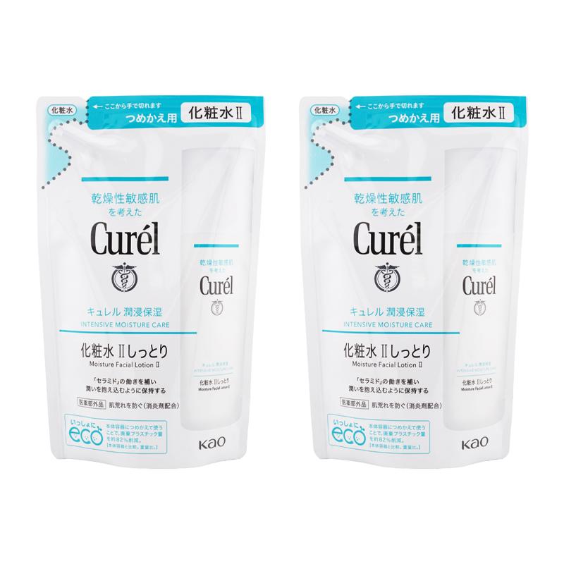 Curel [2個セット]curel キュレル 潤浸保湿 化粧水 つめかえ用 130ml [IIしっとり] 詰め替え用 レフィル スキンケア 医薬部外品花王[ギフトラッピング対応] : ダイキ ...