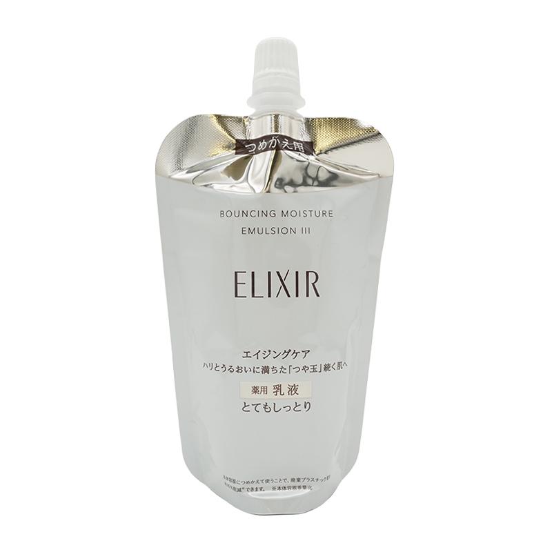ELIXIR エリクシール リフトモイスト エマルジョン SP III 詰替え 110mL とてもしっとり アクアフローラルの香り 医薬部外品 [ギフトラッピング対応 ...