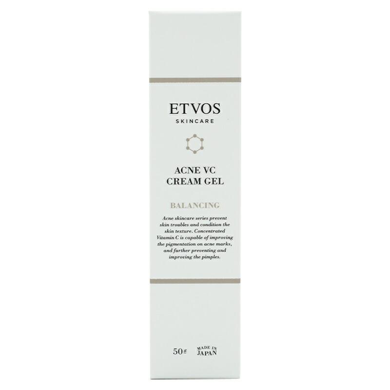 ETVOS エトヴォス 薬用アクネVCクリームジェル 50g 医薬部外品 ニキビ 大人ニキビ 美肌へ導く油溶性ビタミンC誘導体配合美容クリーム : etvos4572 : ダイキヤフー店 ...