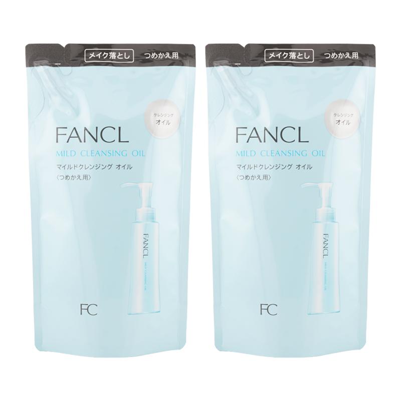 [2個セット]FANCL ファンケル マイルドクレンジング オイル レフィル 115ml スキンケア 基礎化粧品 メイク落とし 毛穴 無着色 無香料[ギフトラッピング対応 ...